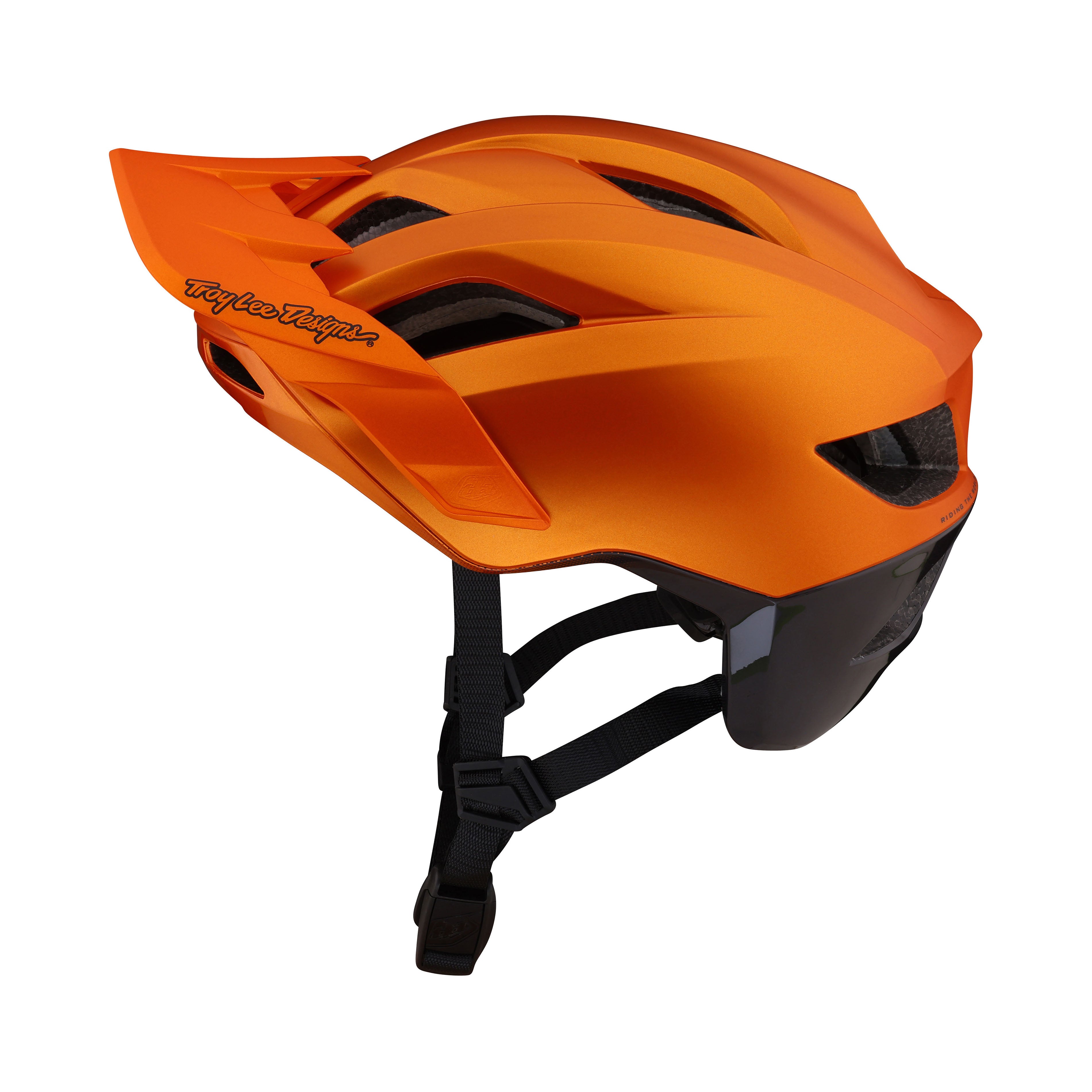 TLD Flowline SE MIPS Helmet - M-L - Radian Orange-Dark Grey | MTB Direct