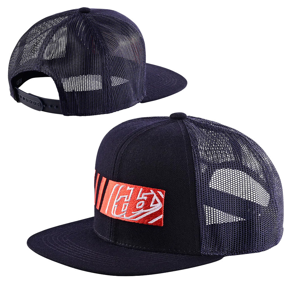 TLD Icon Snapback Hat - One Size Fits Most - Navy | MTB Direct
