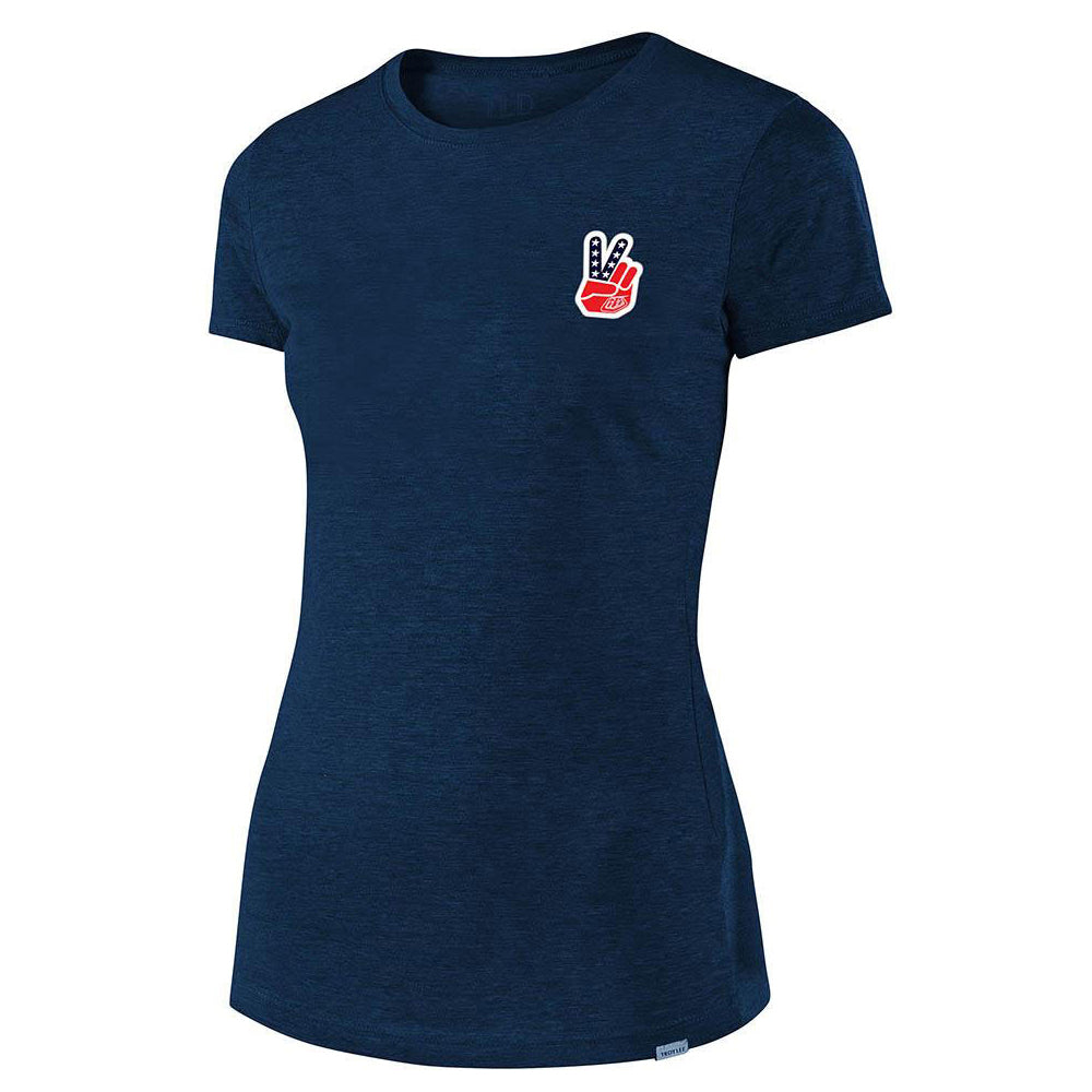 TLD Peace and Wheelies Women's Tee | MTB Direct