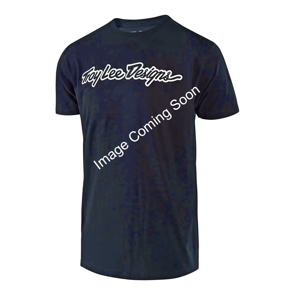 TLD Signature Tee - XL - Dark Slate | MTB Direct