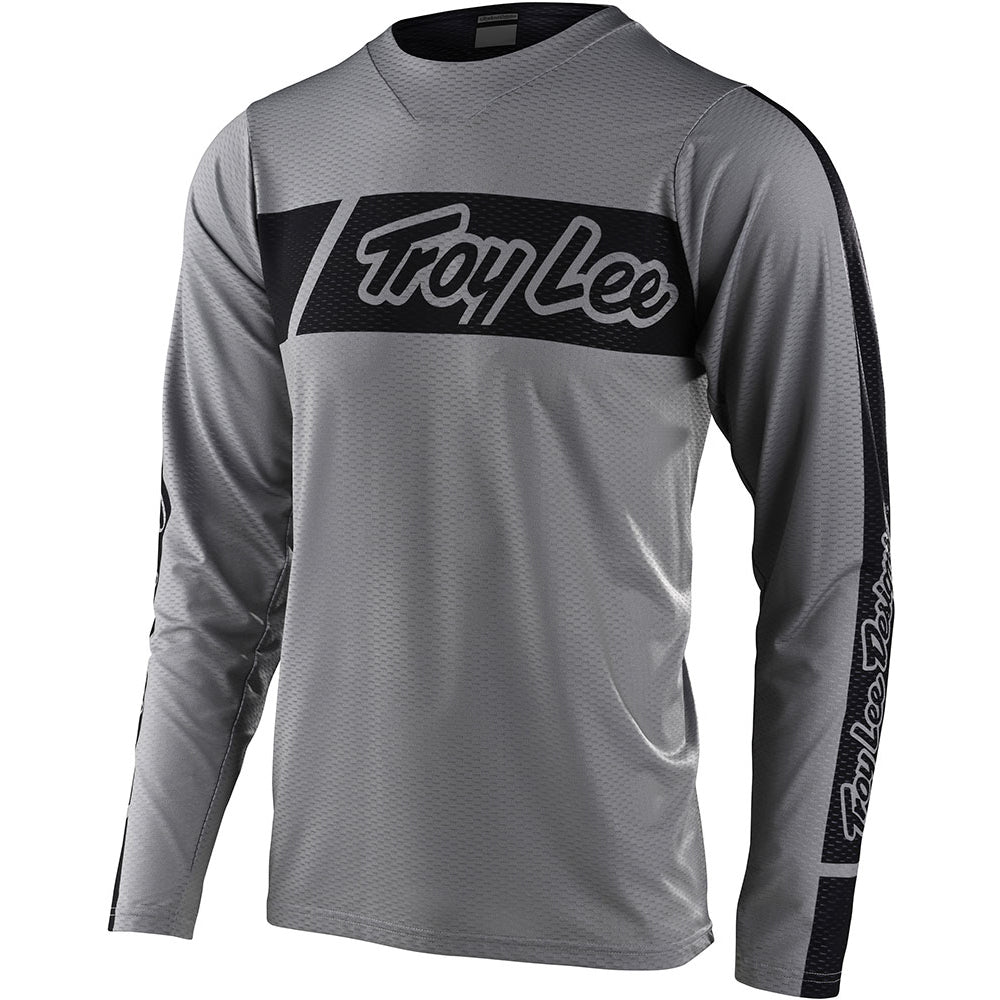 TLD Skyline Air Long Sleeve Jersey - XL - Vox Grey | MTB Direct