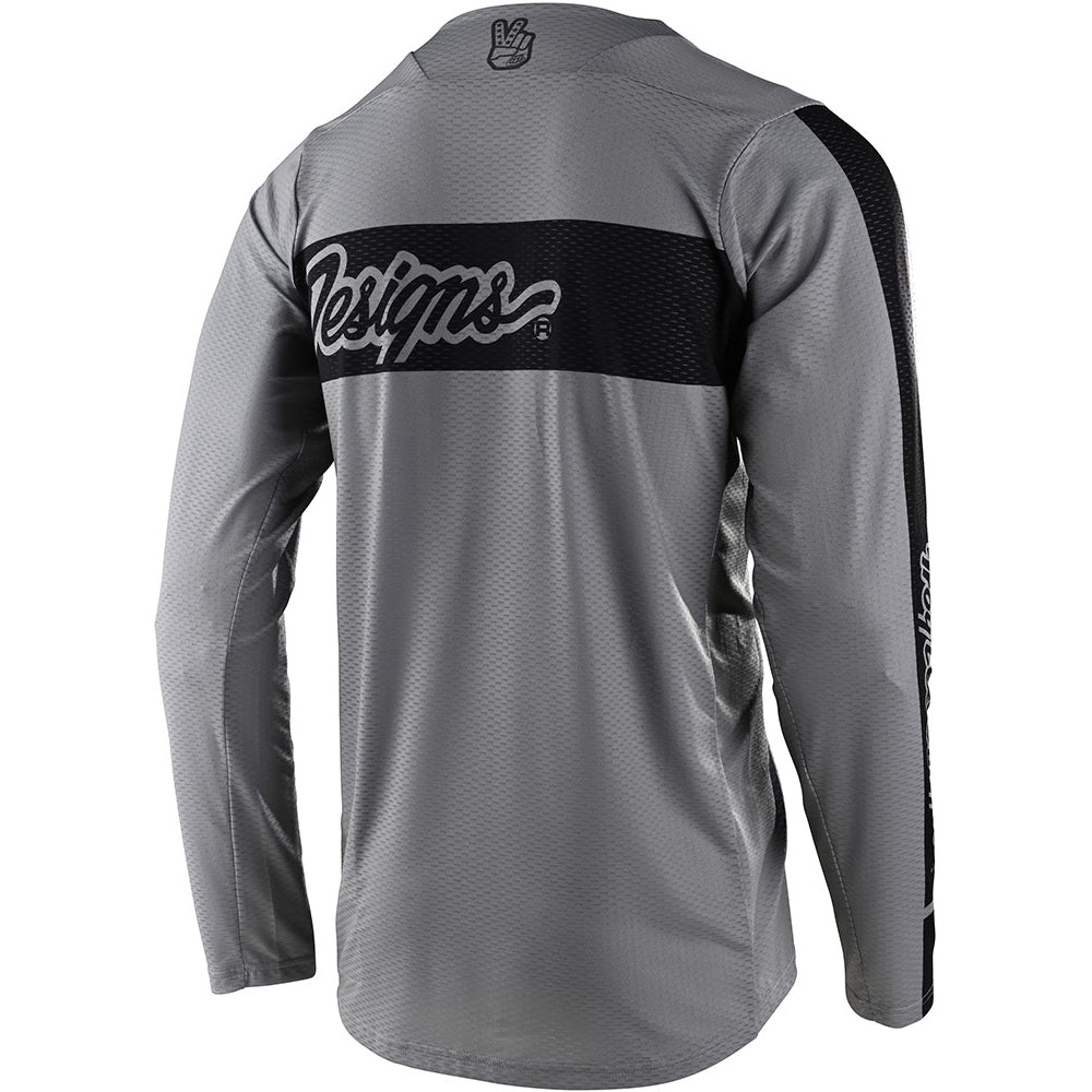 TLD Skyline Air Long Sleeve Jersey - XL - Vox Grey | MTB Direct
