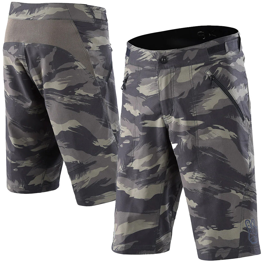 TLD Skyline Shorts - S-30 - Brushed Camo Military | MTB Direct
