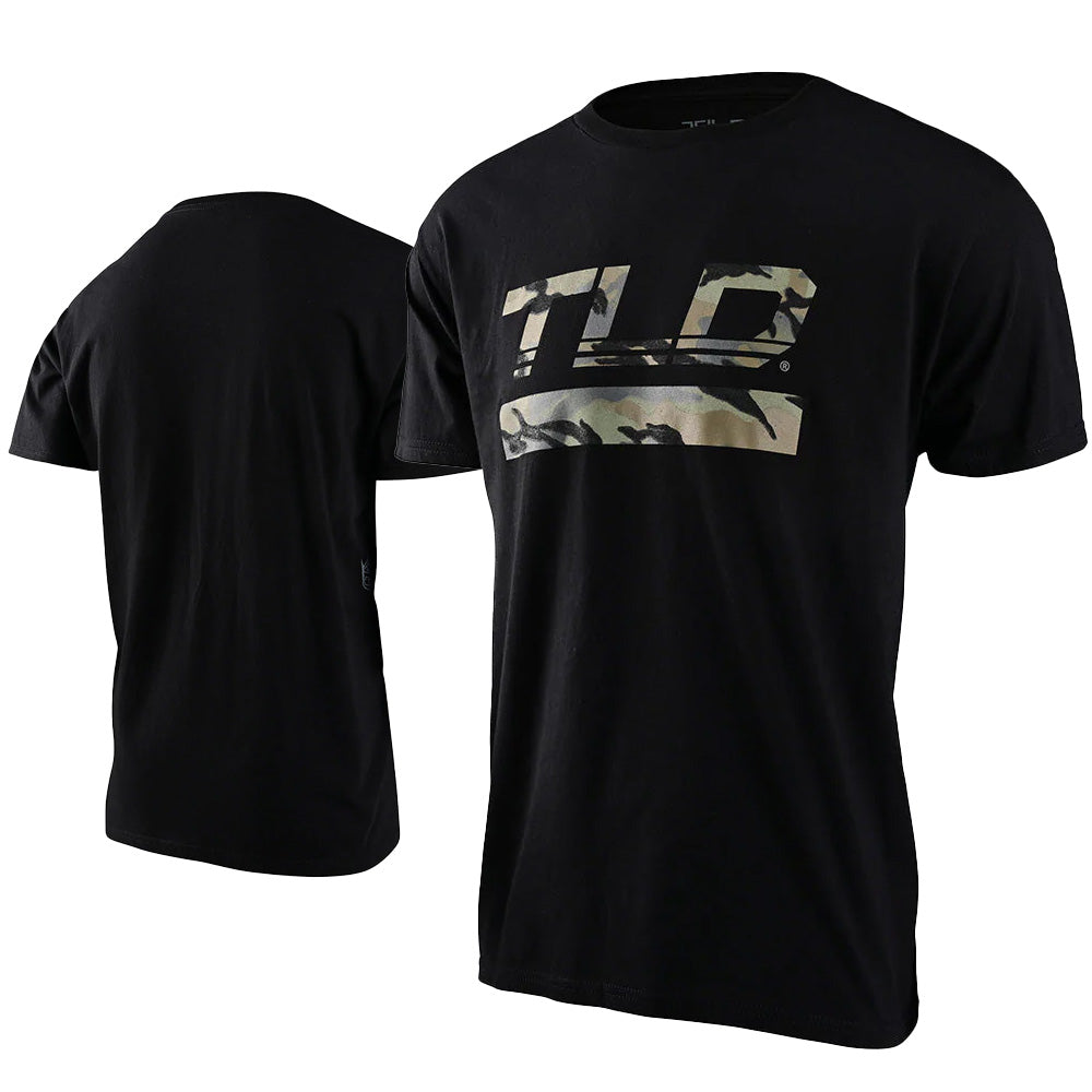 TLD Speed Logo Tee - S - Black | MTB Direct