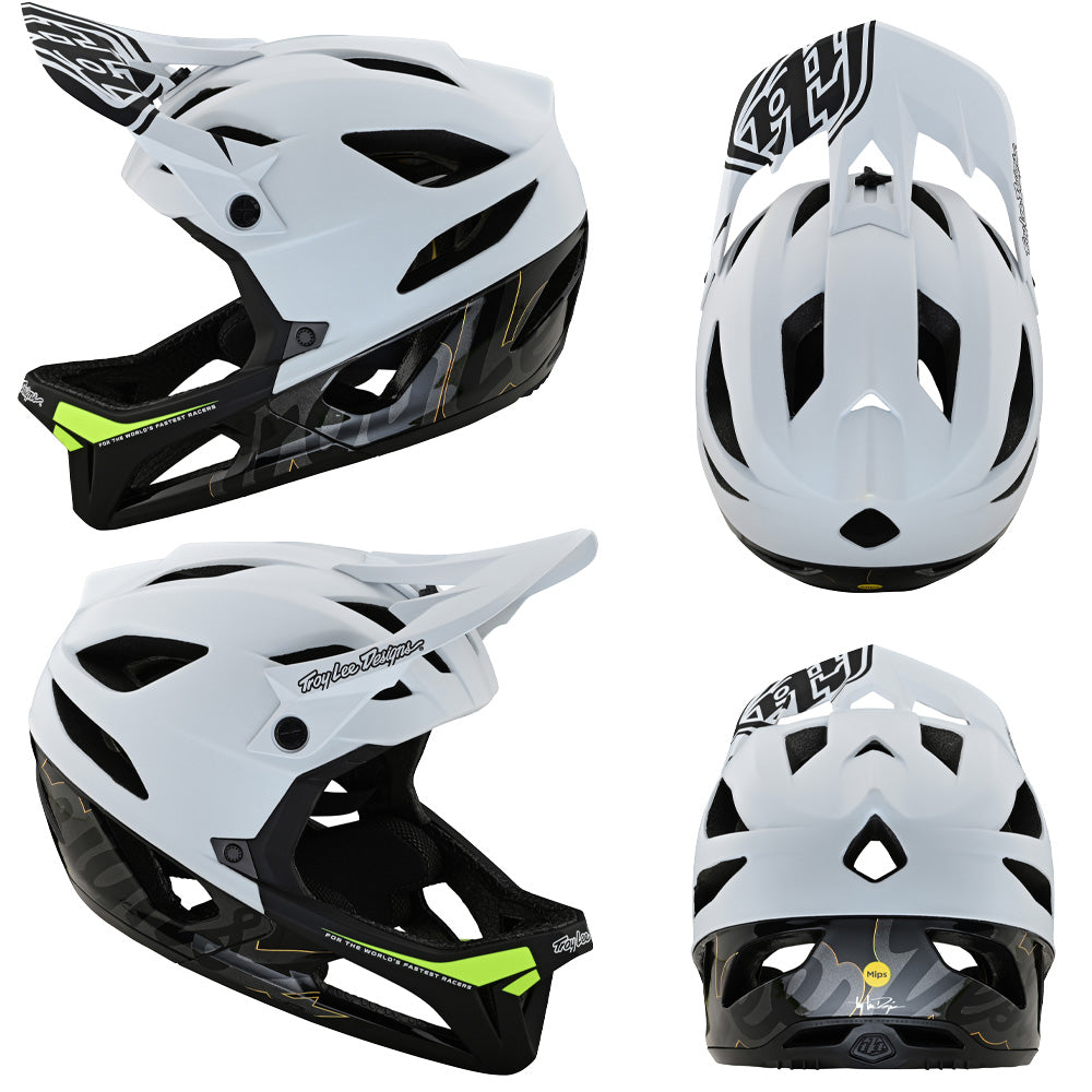 TLD Stage MIPS Helmet - XS-S - Signature White | MTB Direct
