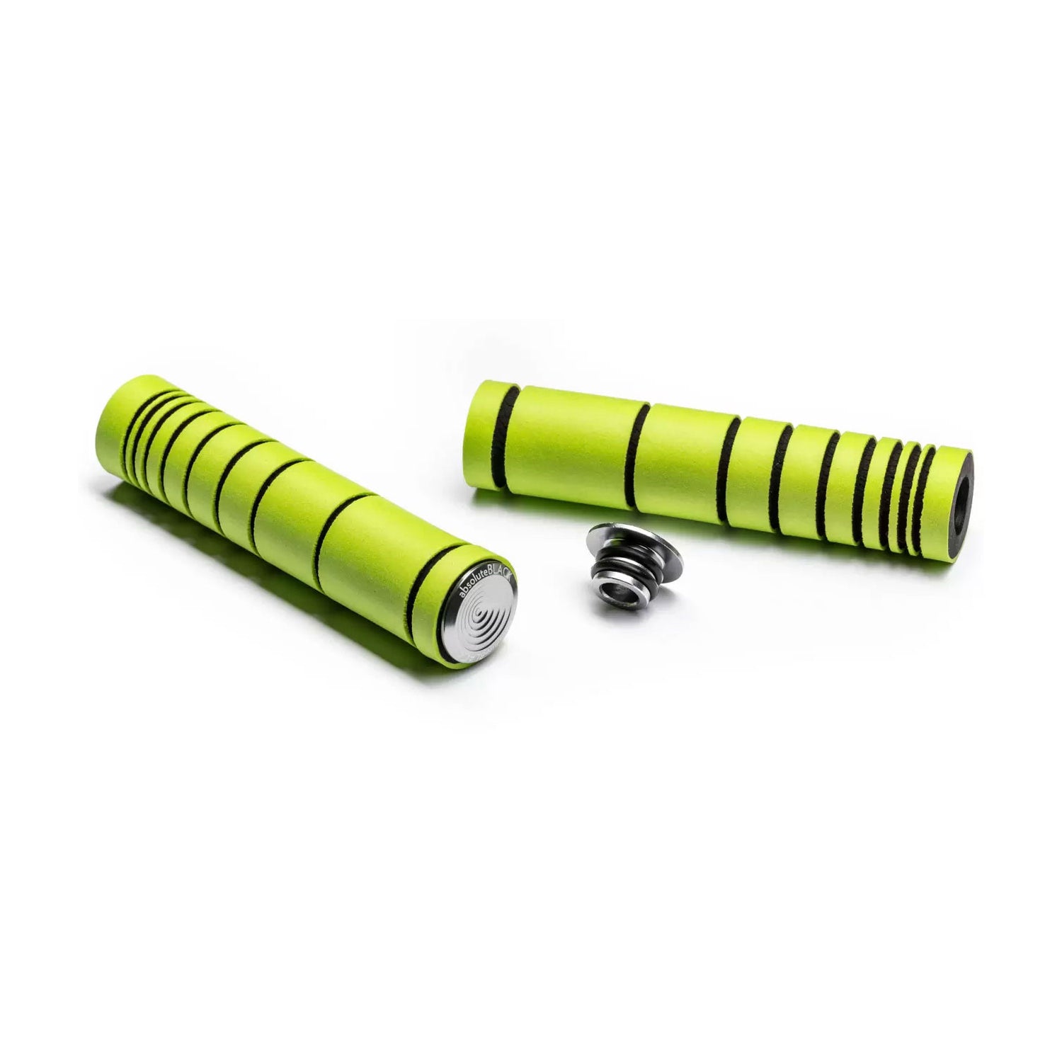absoluteBLACK MTB Silicone Grip - Lime Green | MTB Direct
