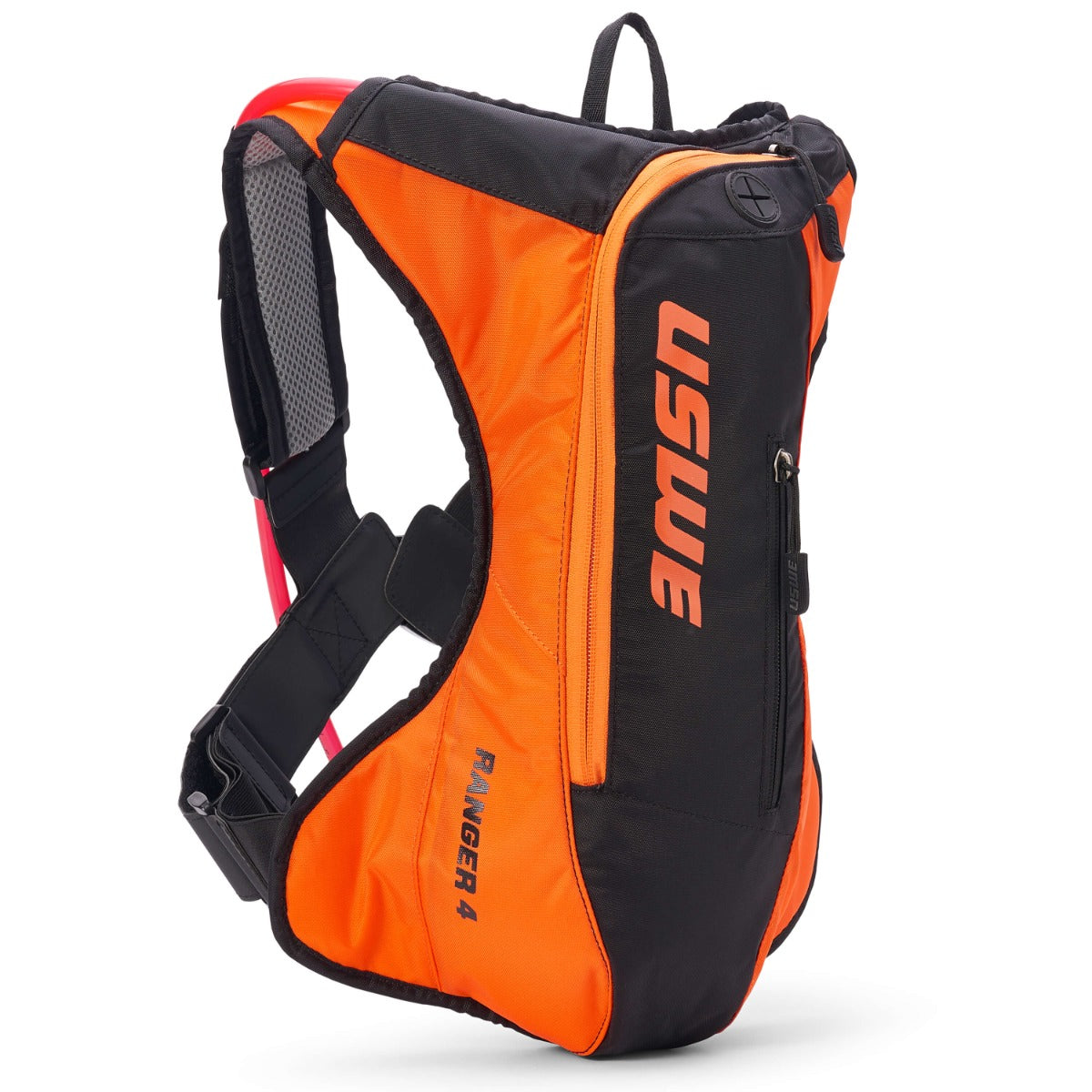 USWE Ranger 4 Hydration Pack - Orange - 4L Pack - 3.0L Bladder | MTB Direct